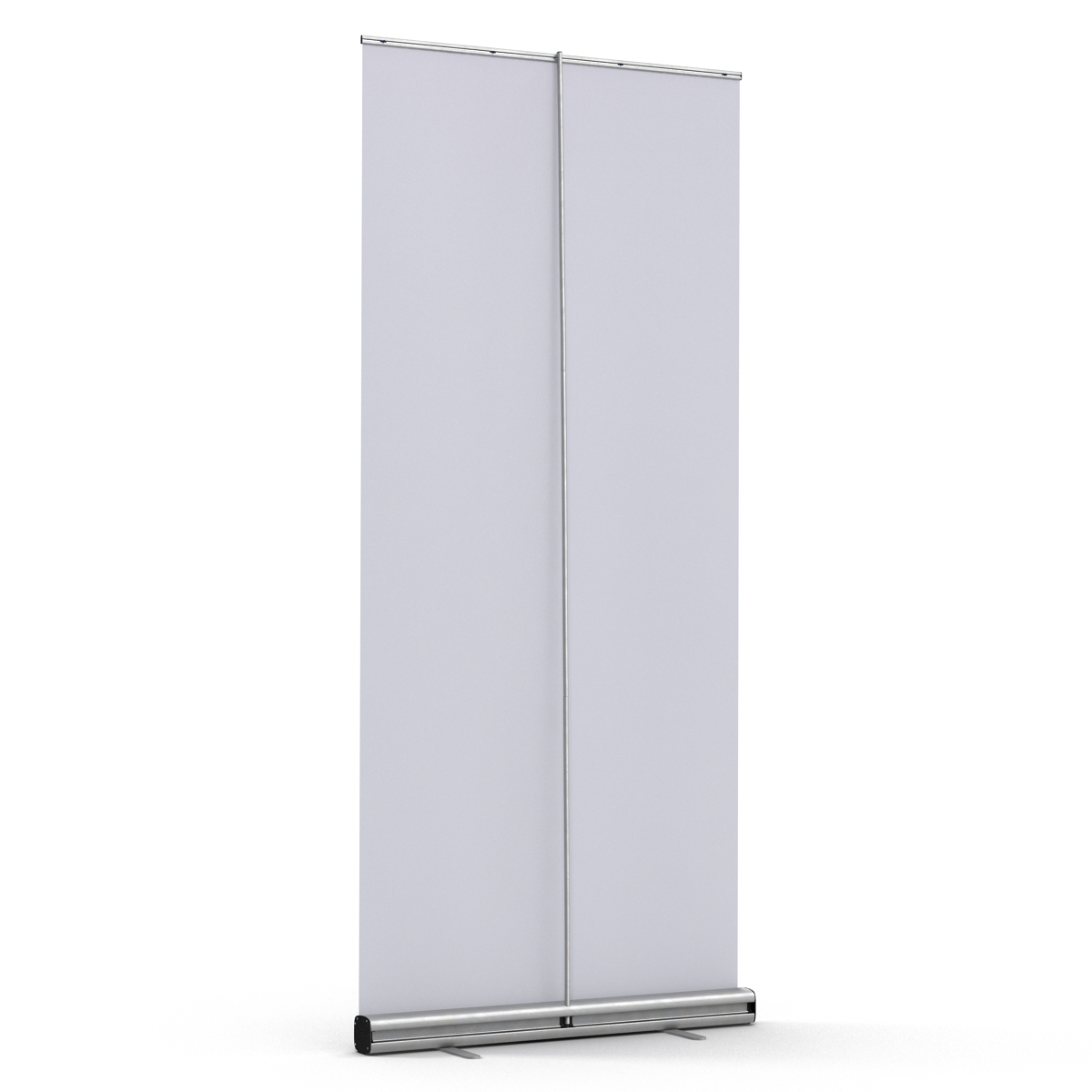 3d model banner stand 2 generic