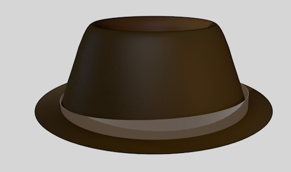 3d hat model