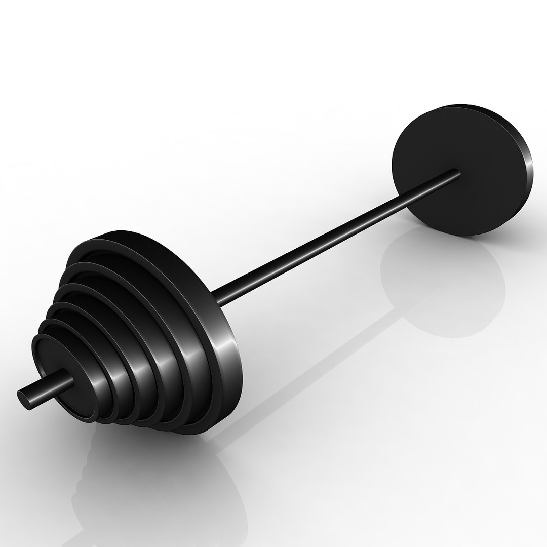 Free Barbell Bell 3d Model