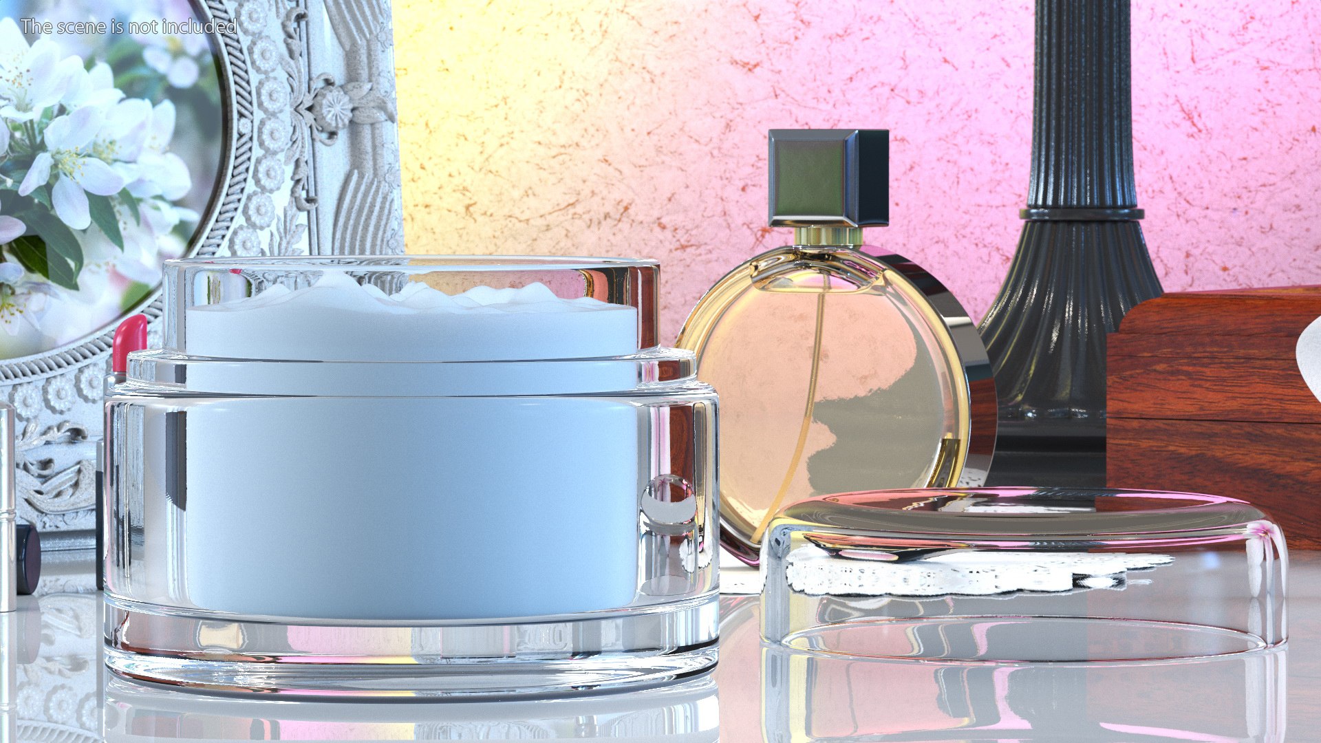 Blue Clay Face Mask Cream 3D Model - TurboSquid 2130153