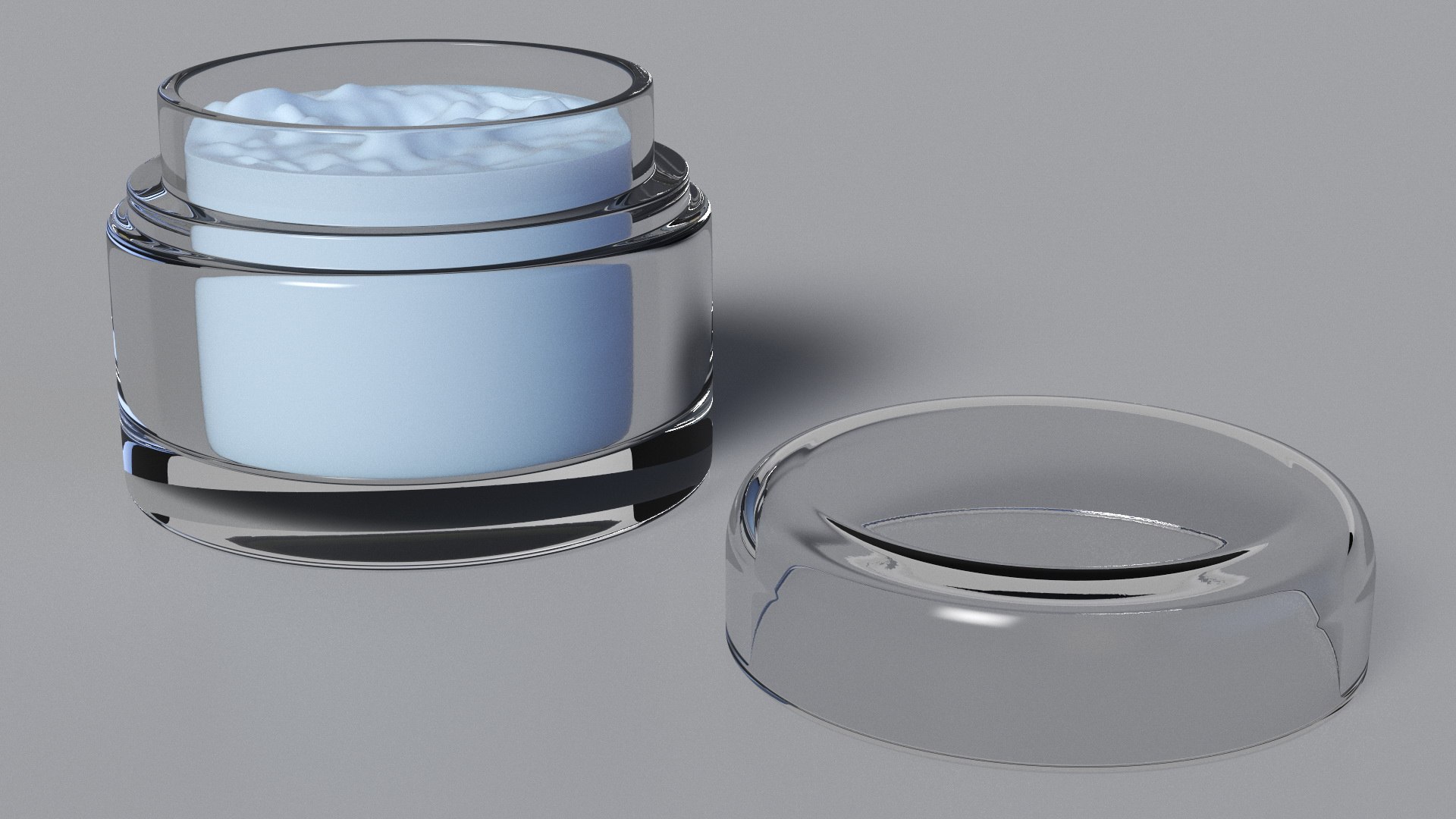 Blue Clay Face Mask Cream 3D Model - TurboSquid 2130153