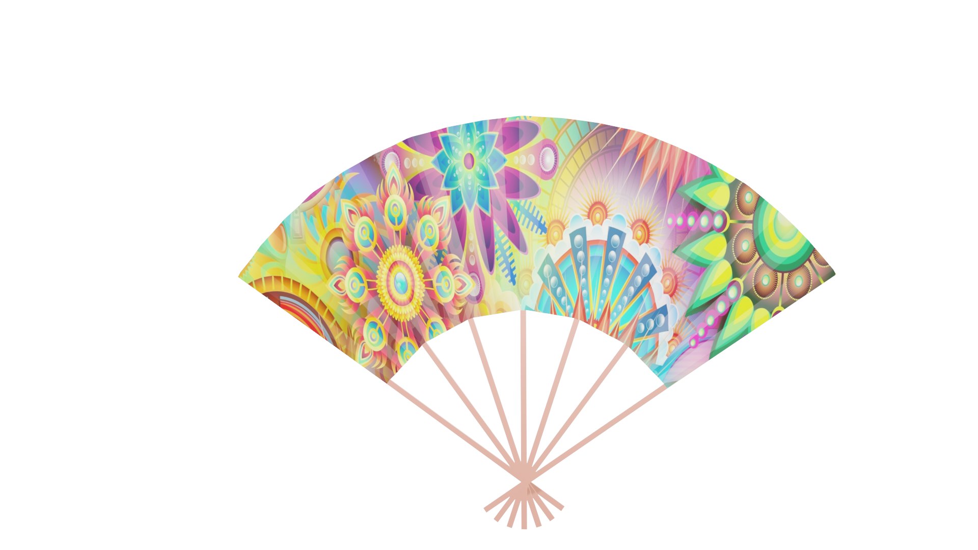 3D Model Paperfan - TurboSquid 1875424