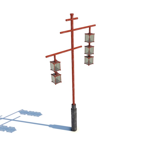 3D model Traditional Japanese Lamp v2 - TurboSquid 1778503