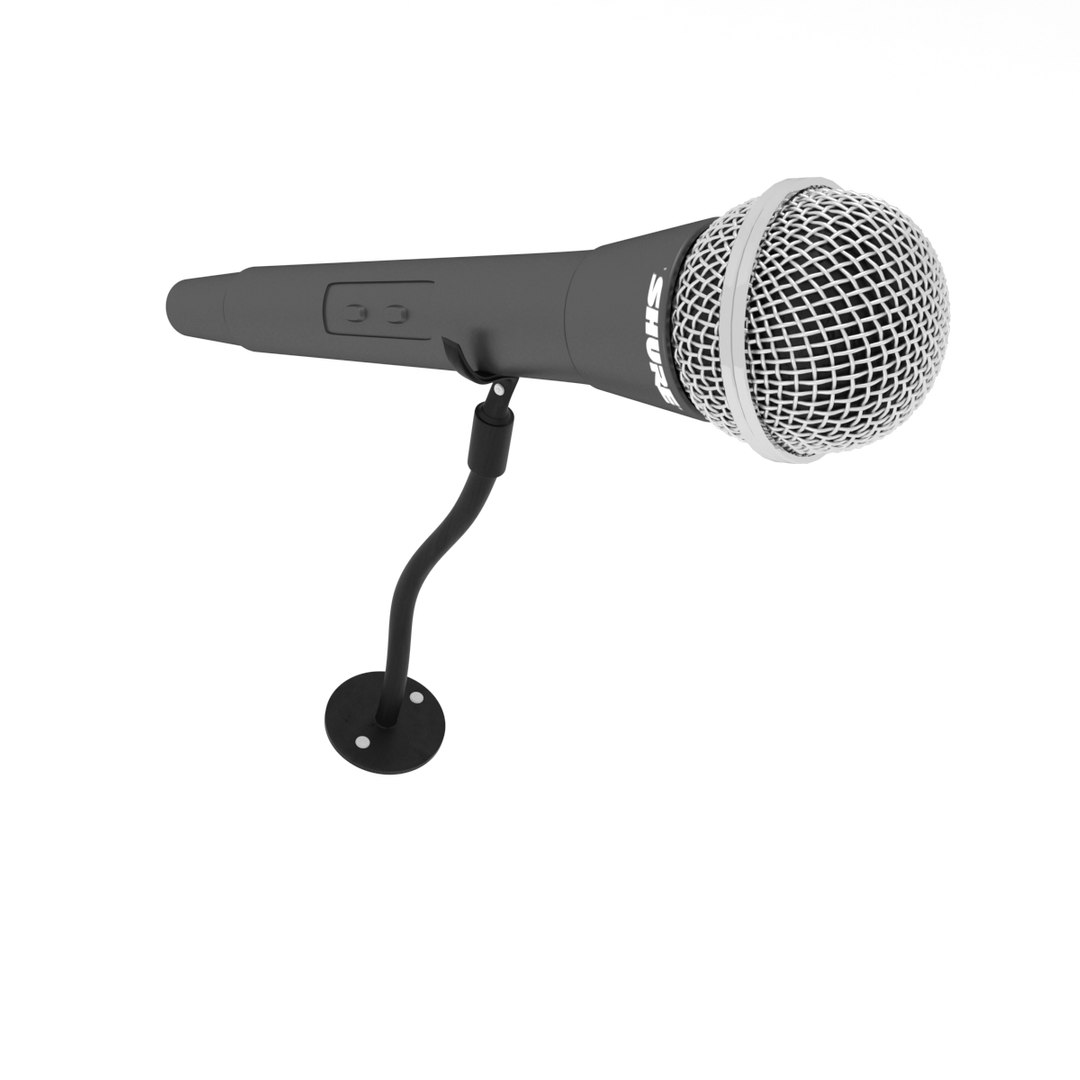 3D Microphone Mic - TurboSquid 1601213
