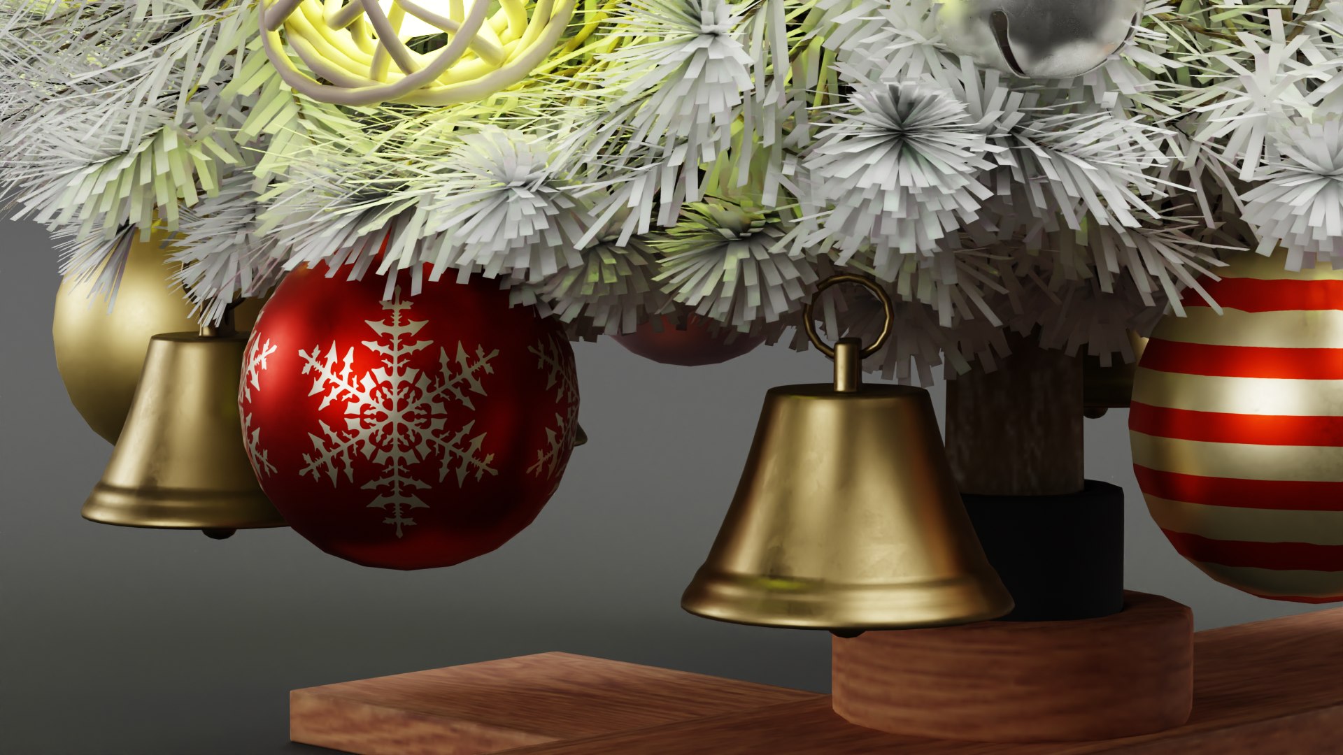 3D Model Christmas Tree Snowed - TurboSquid 2150767