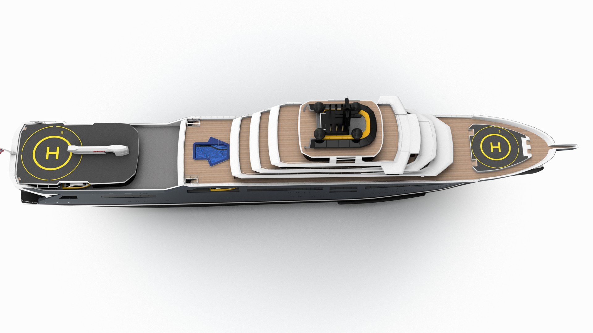 3D Isla Yacht Model - TurboSquid 2410468