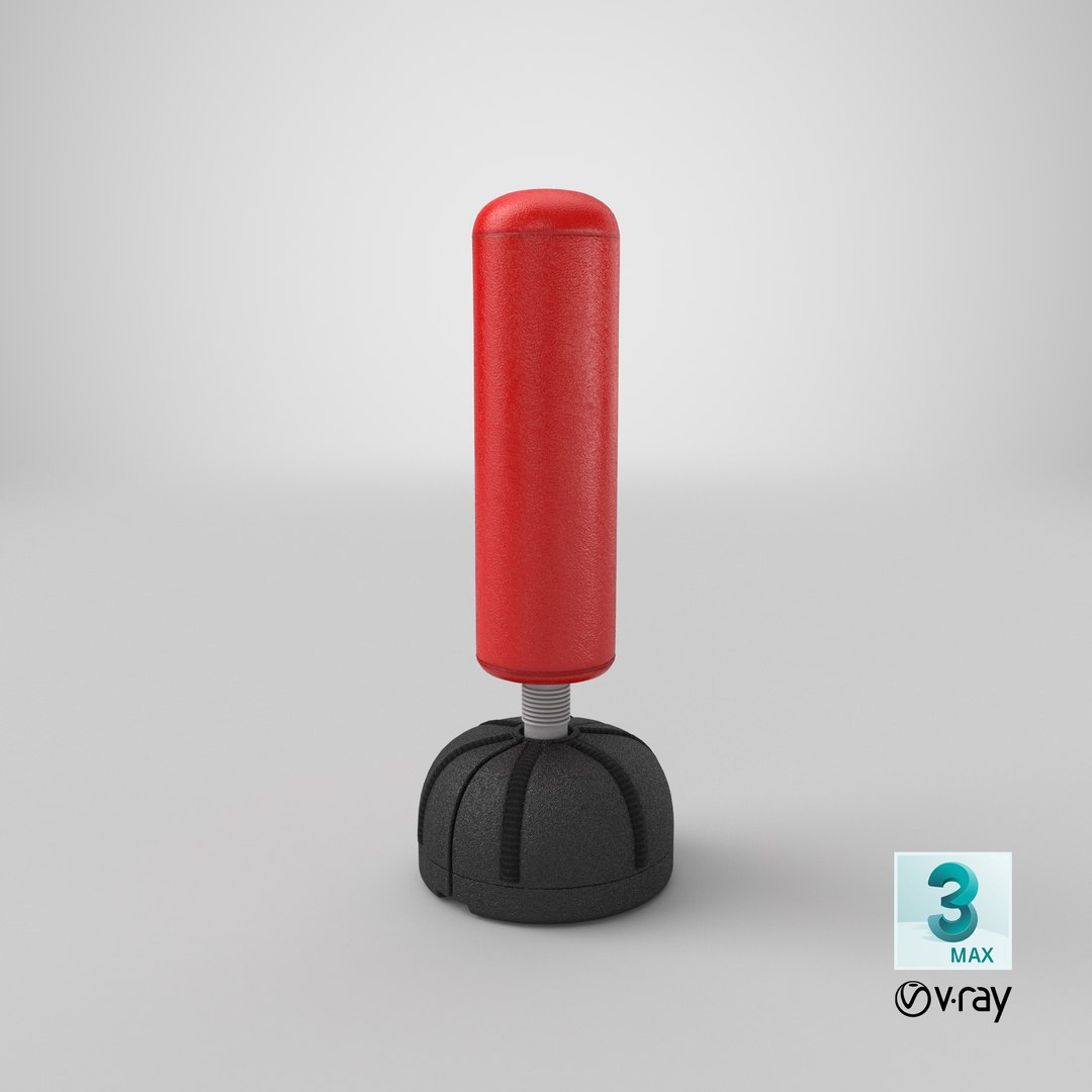 Realistic standing boxing bag 3D model - TurboSquid 1461029