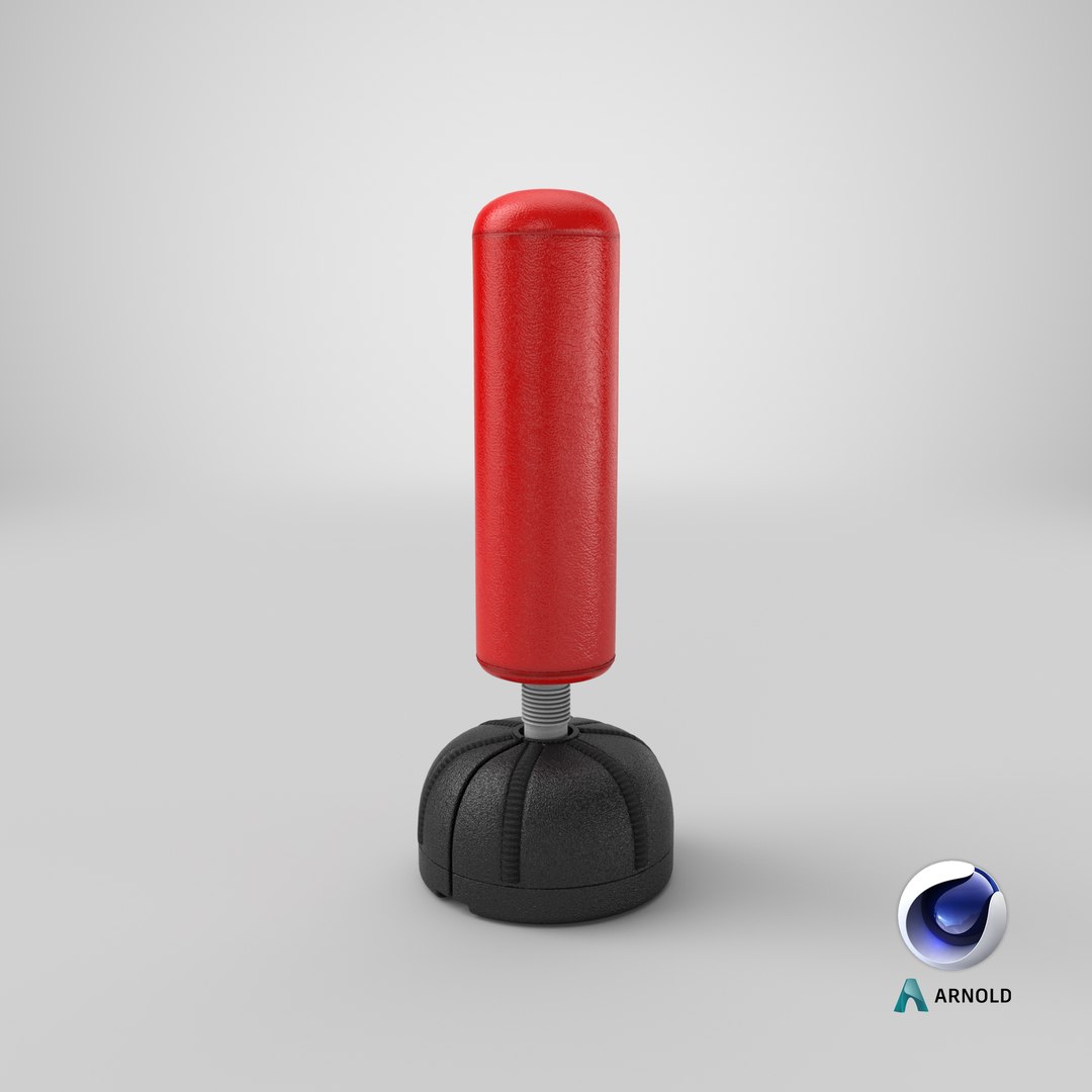 Realistic standing boxing bag 3D model - TurboSquid 1461029