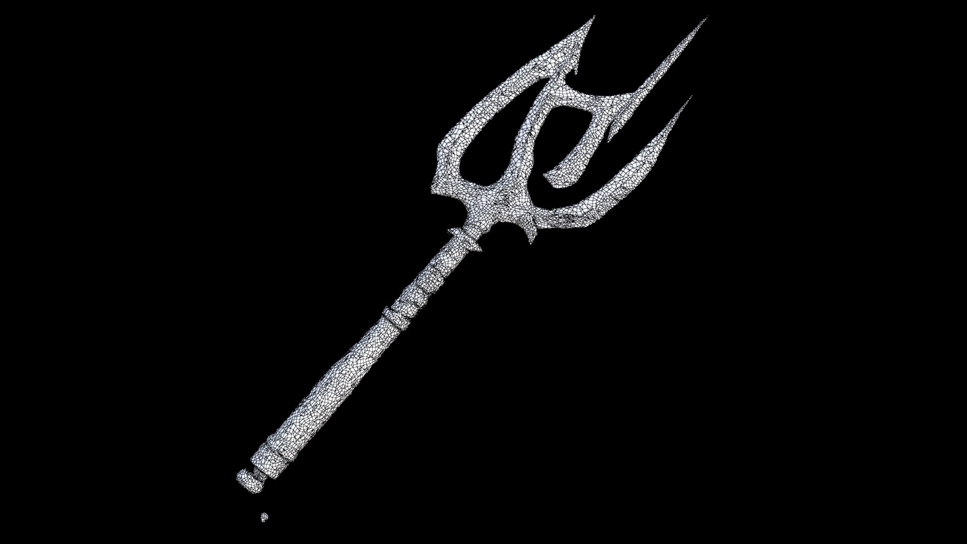 Trident 3D Model - TurboSquid 2327955