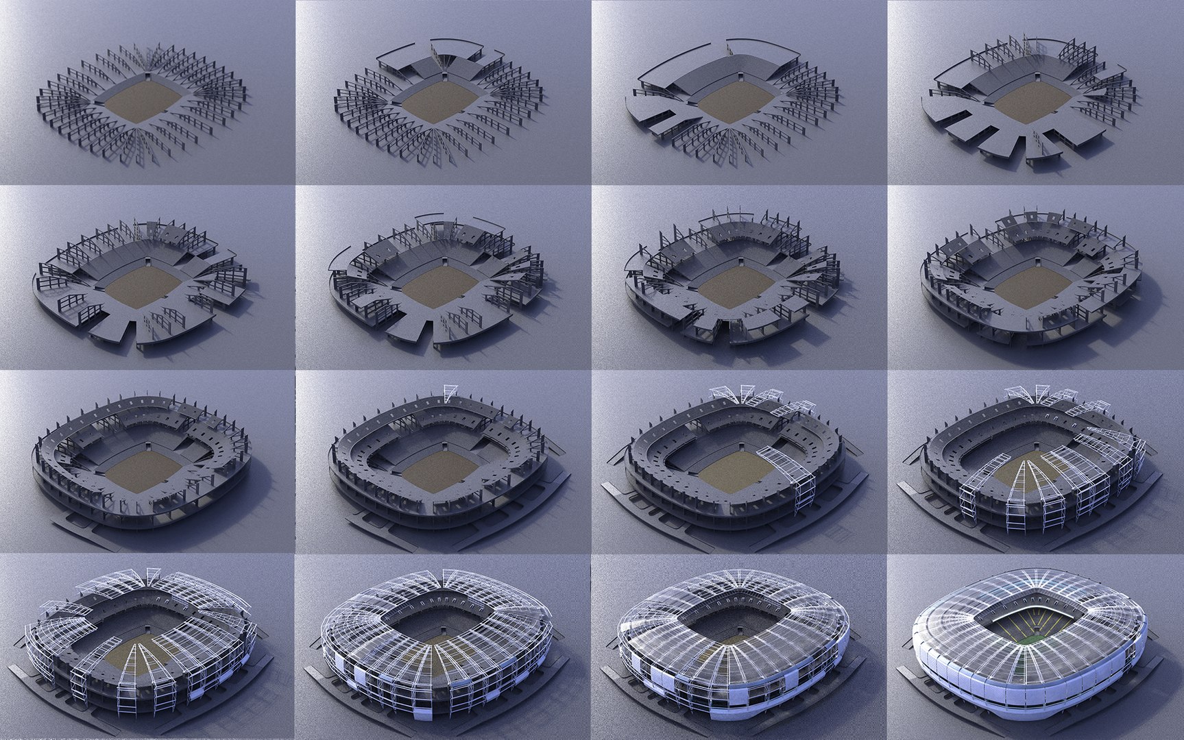 Soccer Stadium Sport Model - TurboSquid 1602167