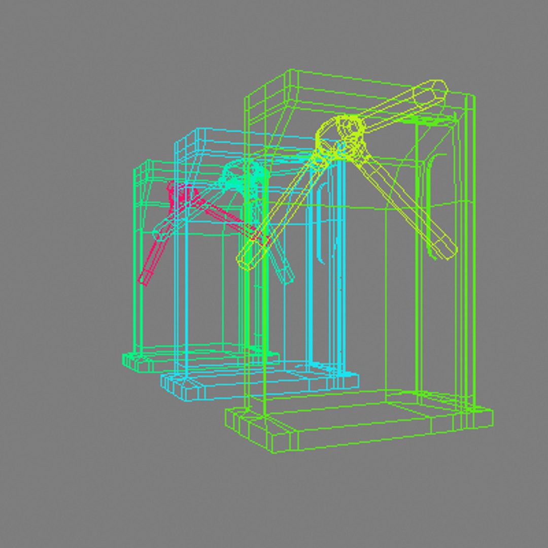 maya loop turnstile turning animation