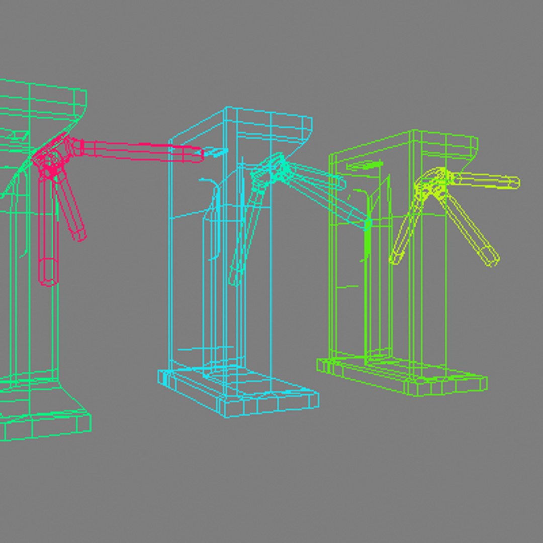 maya loop turnstile turning animation