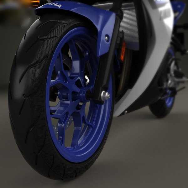 modelo 3d Yamaha YZF-R3 2015 - TurboSquid 1298969