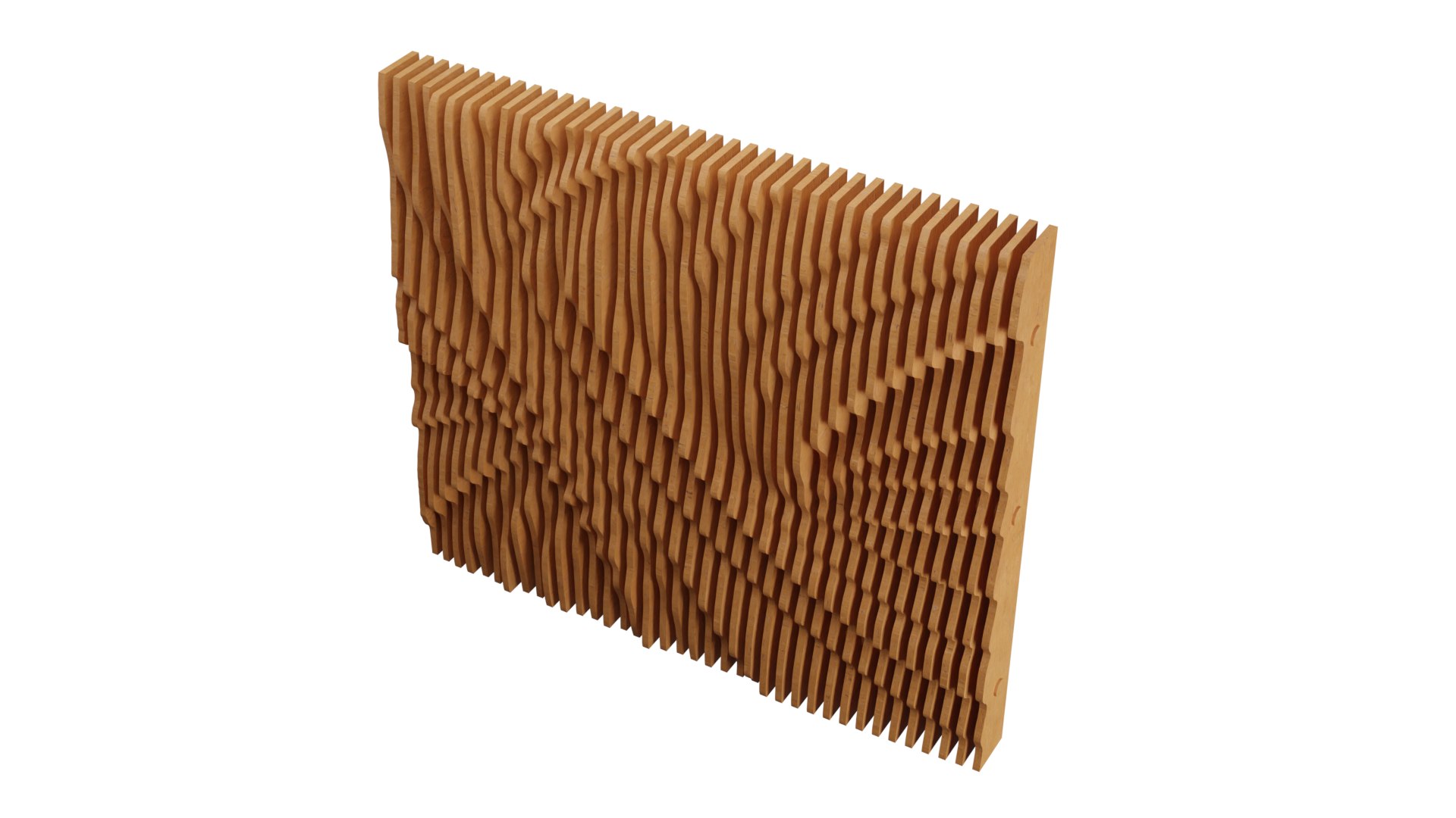 3D Parametric Wooden Wall Decor - 02 -CNC Files For Cutting ...