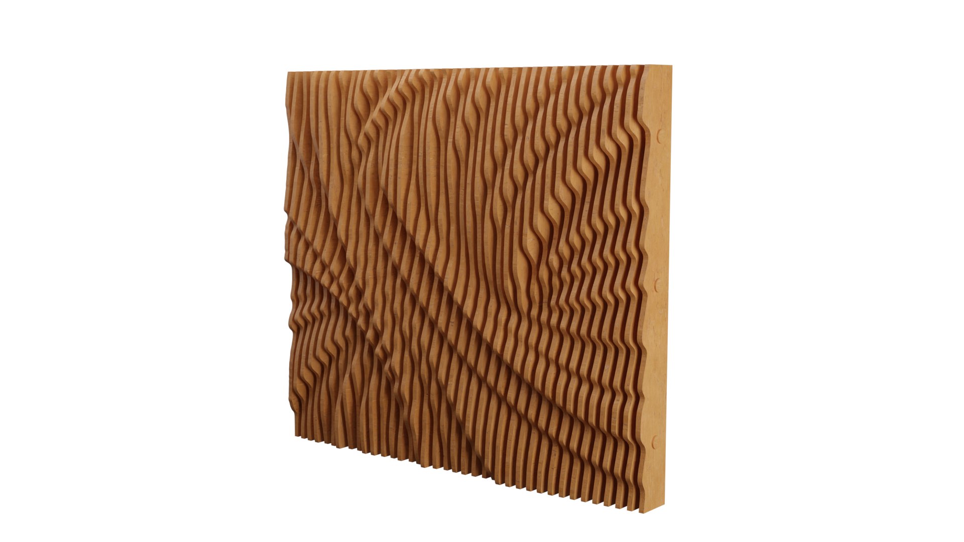 3D Parametric Wooden Wall Decor - 02 -CNC Files For Cutting ...