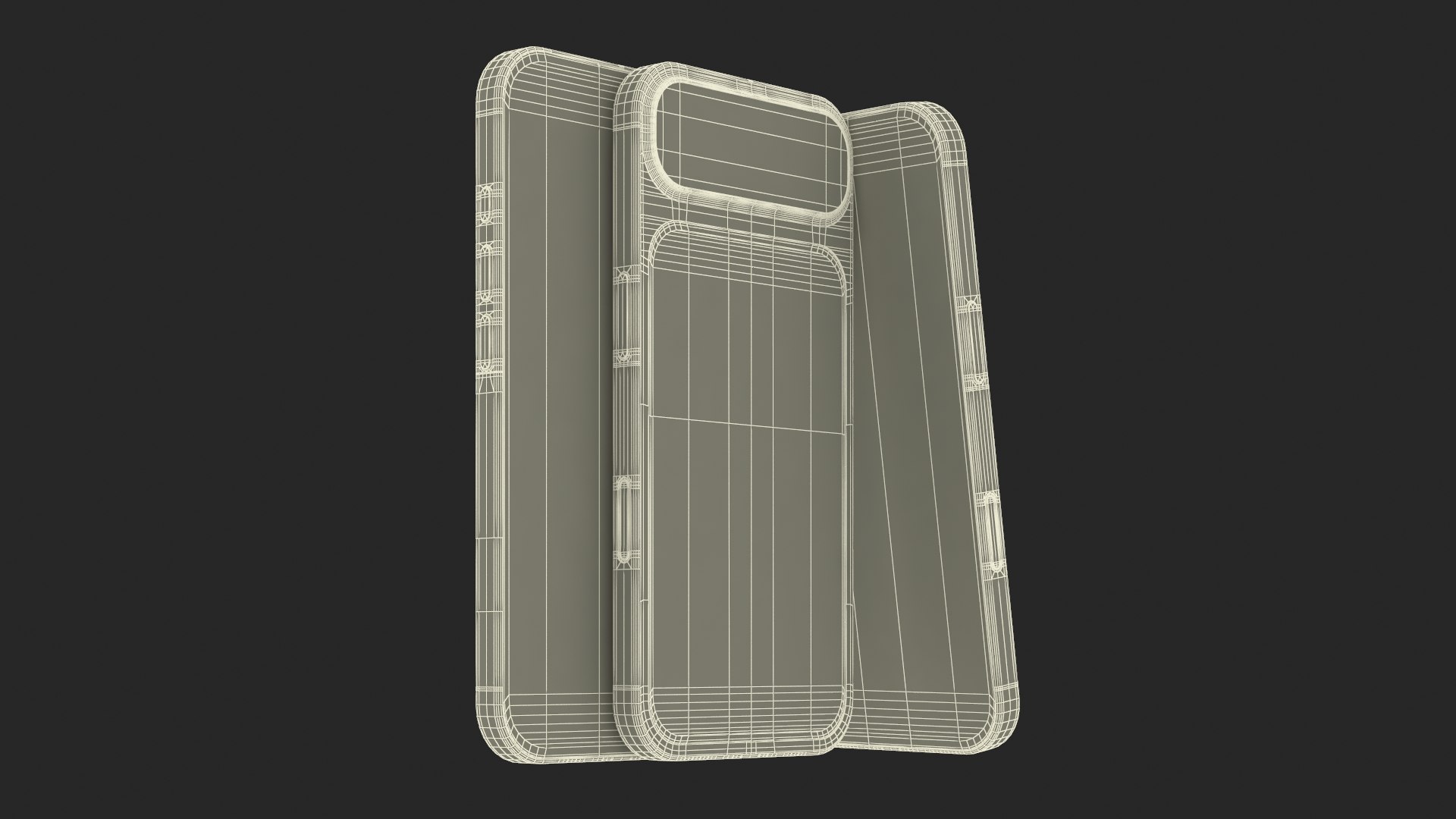 3D Model Concept Smartphone With Triple Camera Grey - TurboSquid 2362182