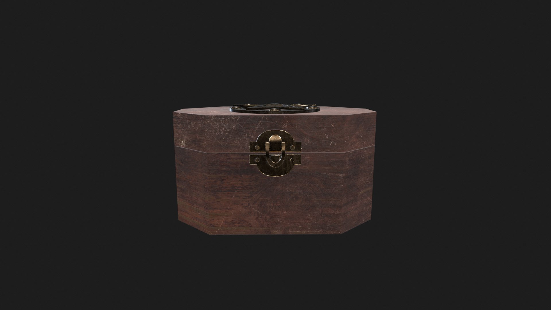 Medieval Treasure Box 02 3D Model - TurboSquid 2326143