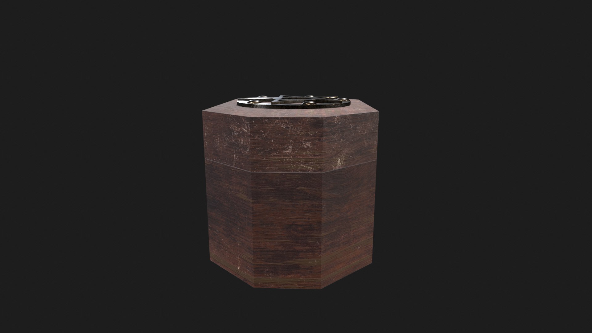 Medieval Treasure Box 02 3D Model - TurboSquid 2326143