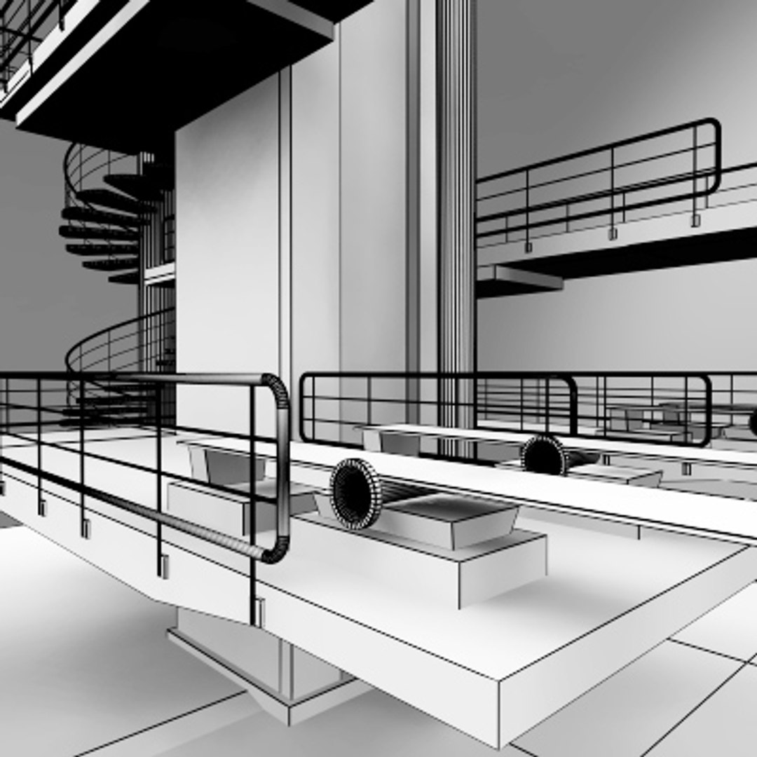 Olympic Diving Board 3d Max