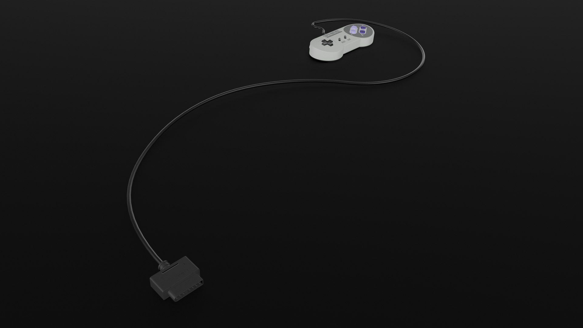 Retro Game Controller 3D Model - TurboSquid 2015970