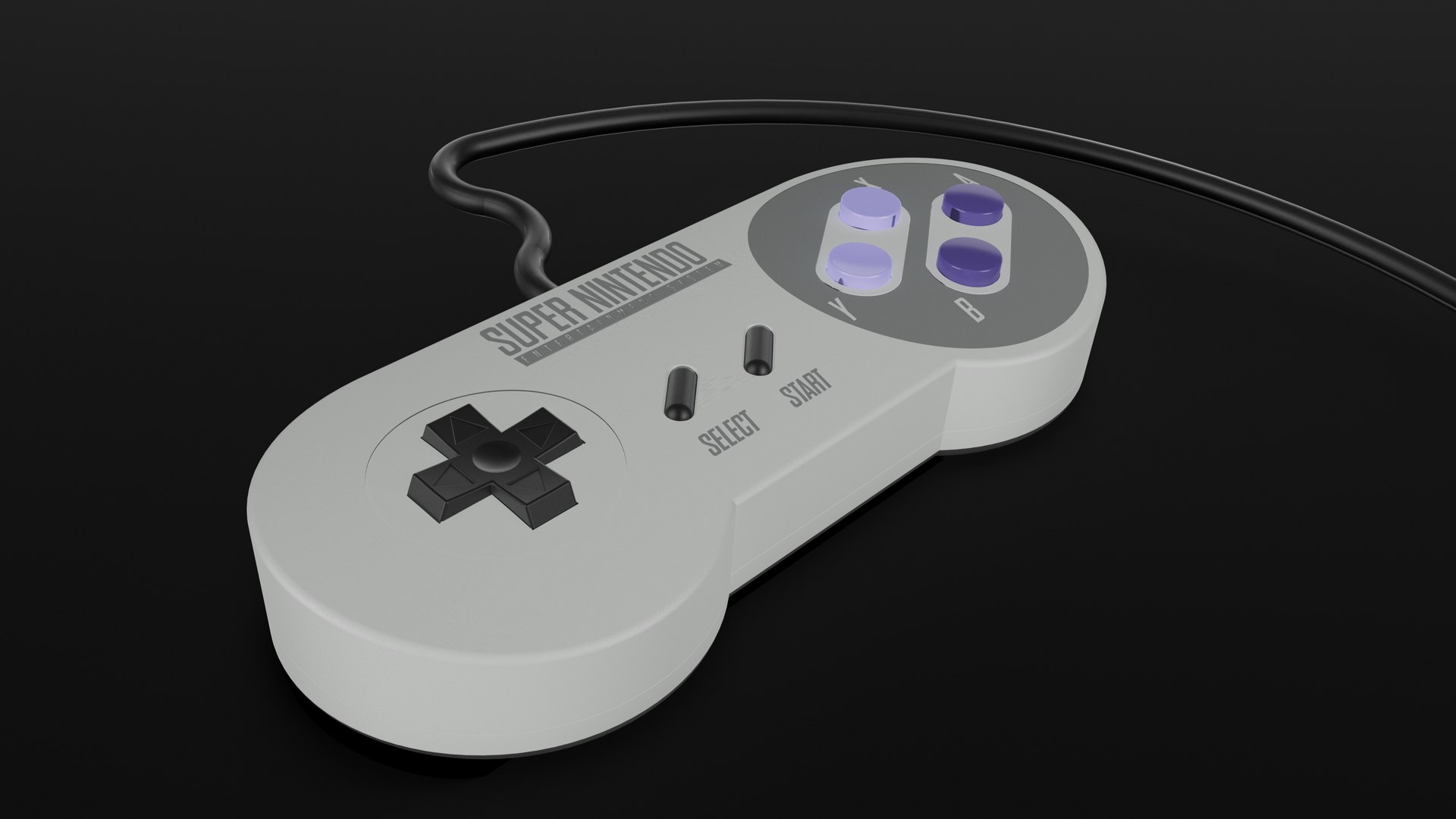 Retro Game Controller 3D Model - TurboSquid 2015970