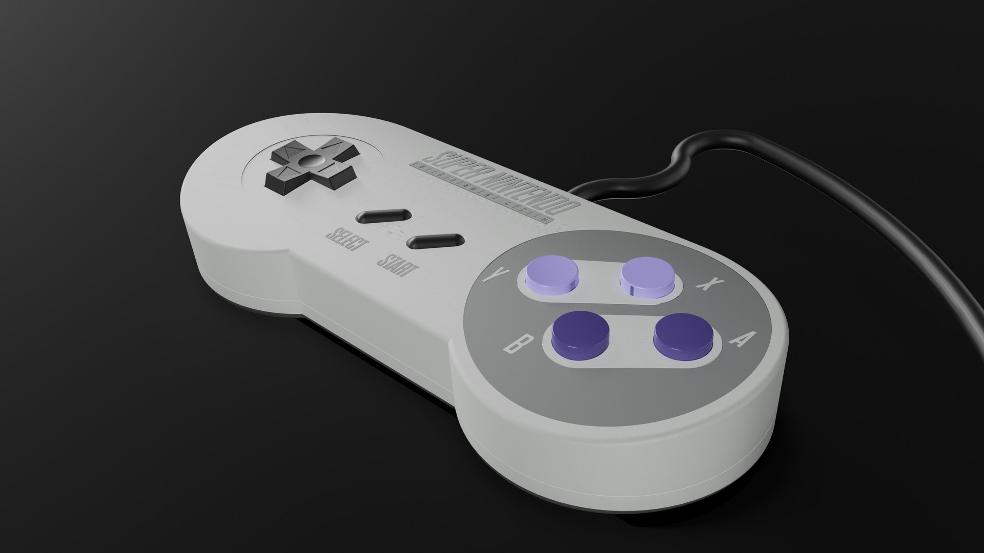 Retro Game Controller 3D Model - TurboSquid 2015970