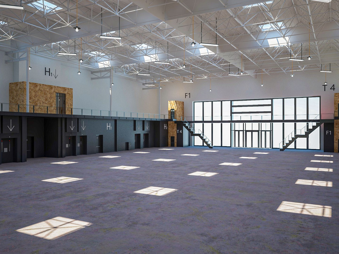 Exhibition Hall 14 Interior 3D Model - TurboSquid 2076414