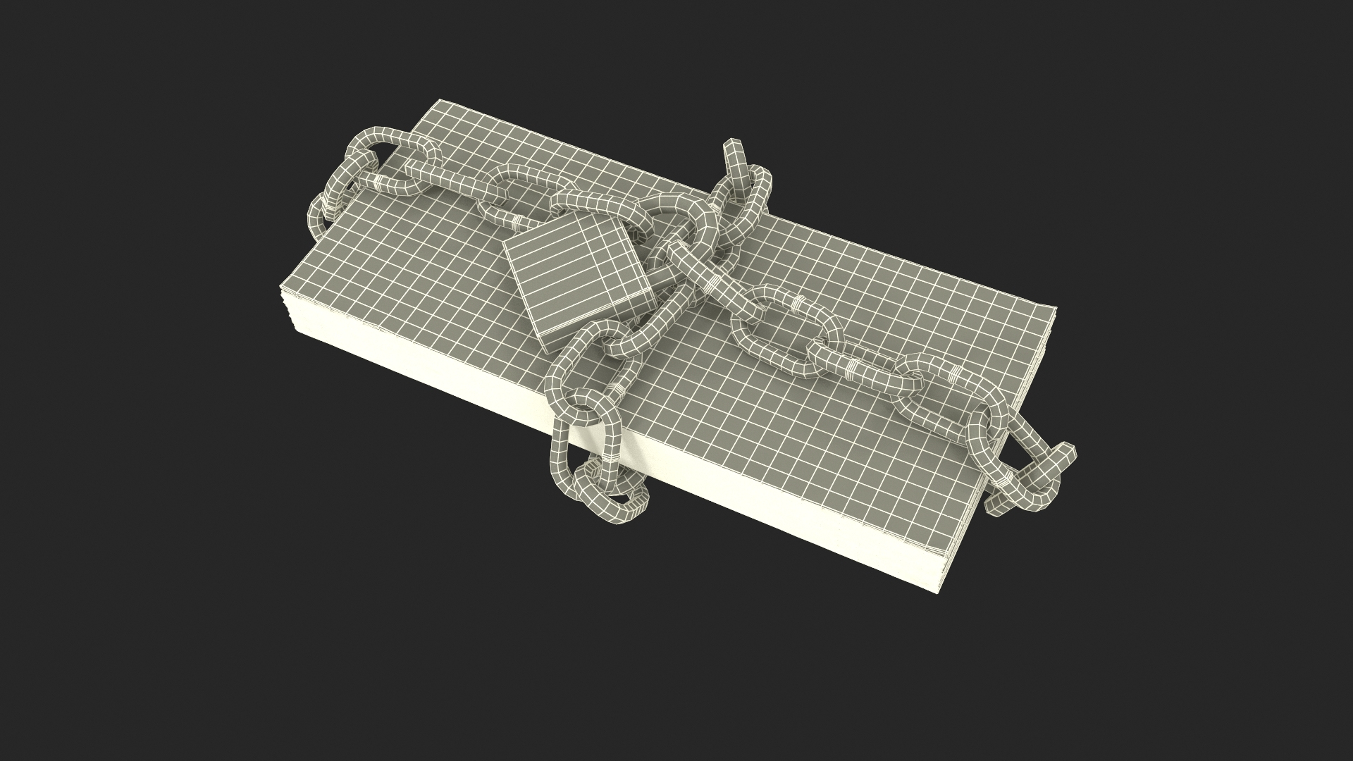 3D Chained Dollars - TurboSquid 2269705