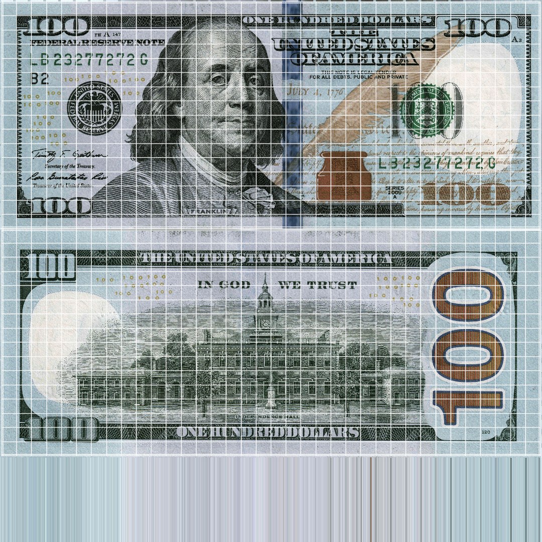 3D Chained Dollars - TurboSquid 2269705