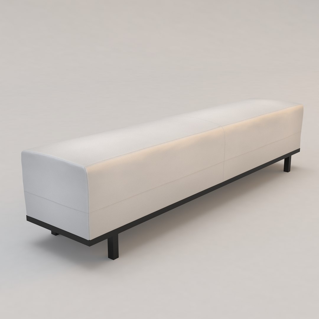 3d Model Nankin Bench Christian Liaigre
