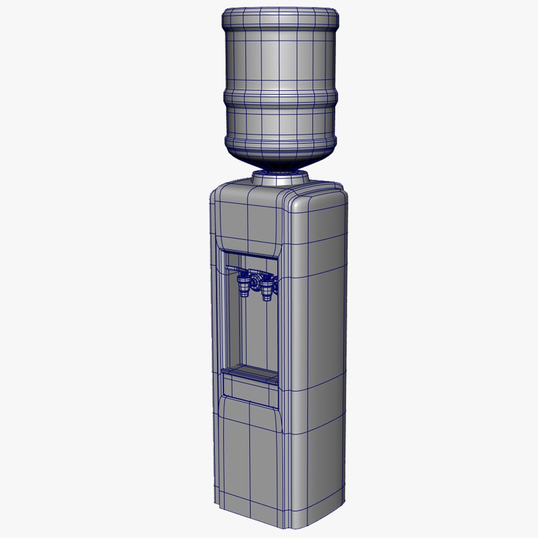 water cooler 3d model