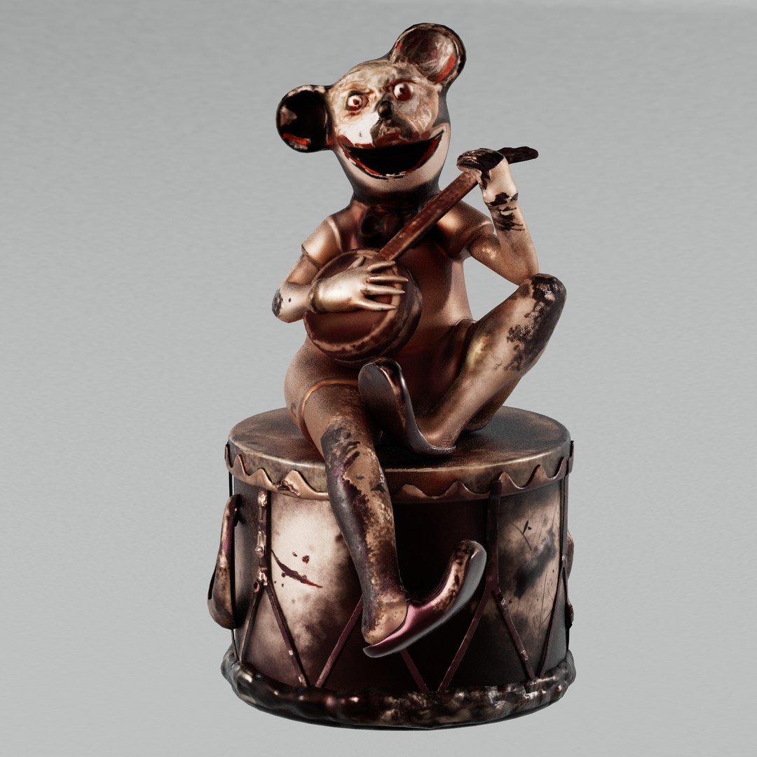 3D Mickey Mouse Bank - TurboSquid 2312036