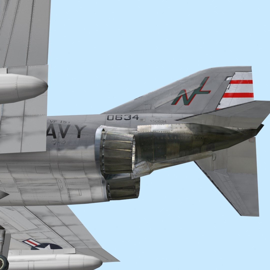 Engines Phantom 3d Model