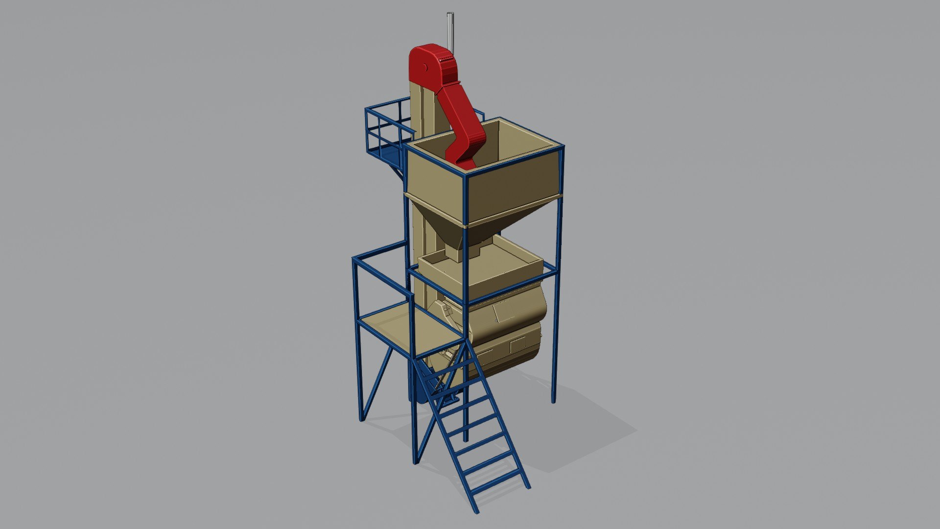 3D Mixer Sanitization Machine Model - TurboSquid 1996233