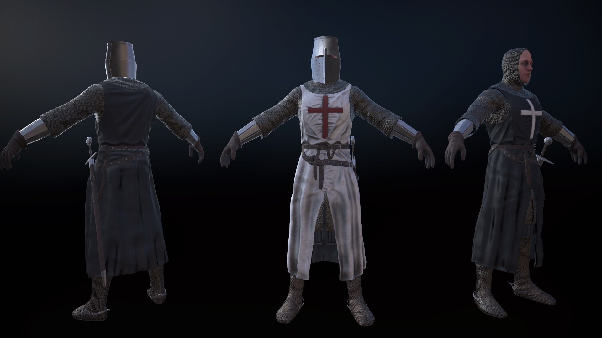 3d Crusader Model