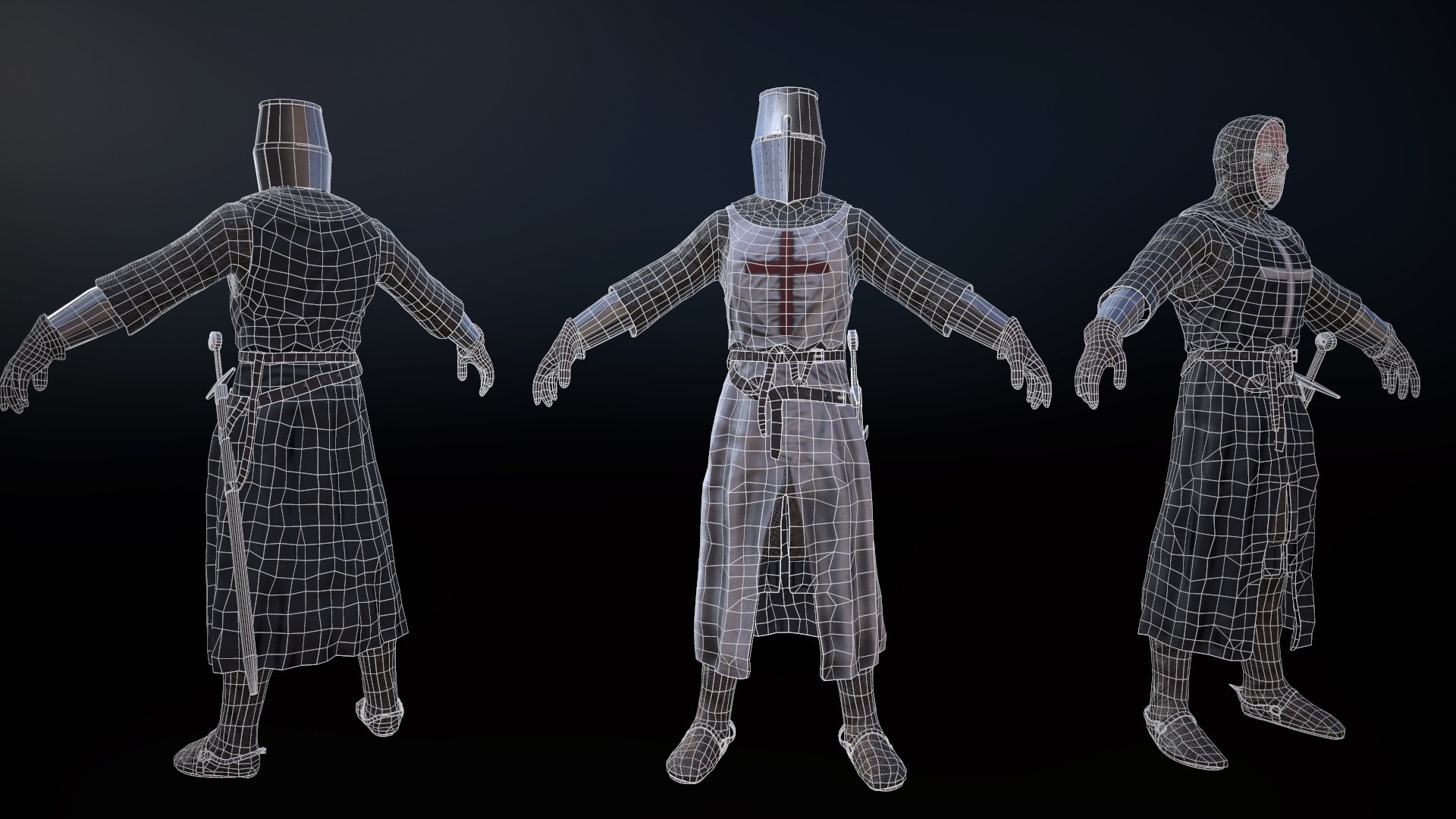 3d Crusader Model