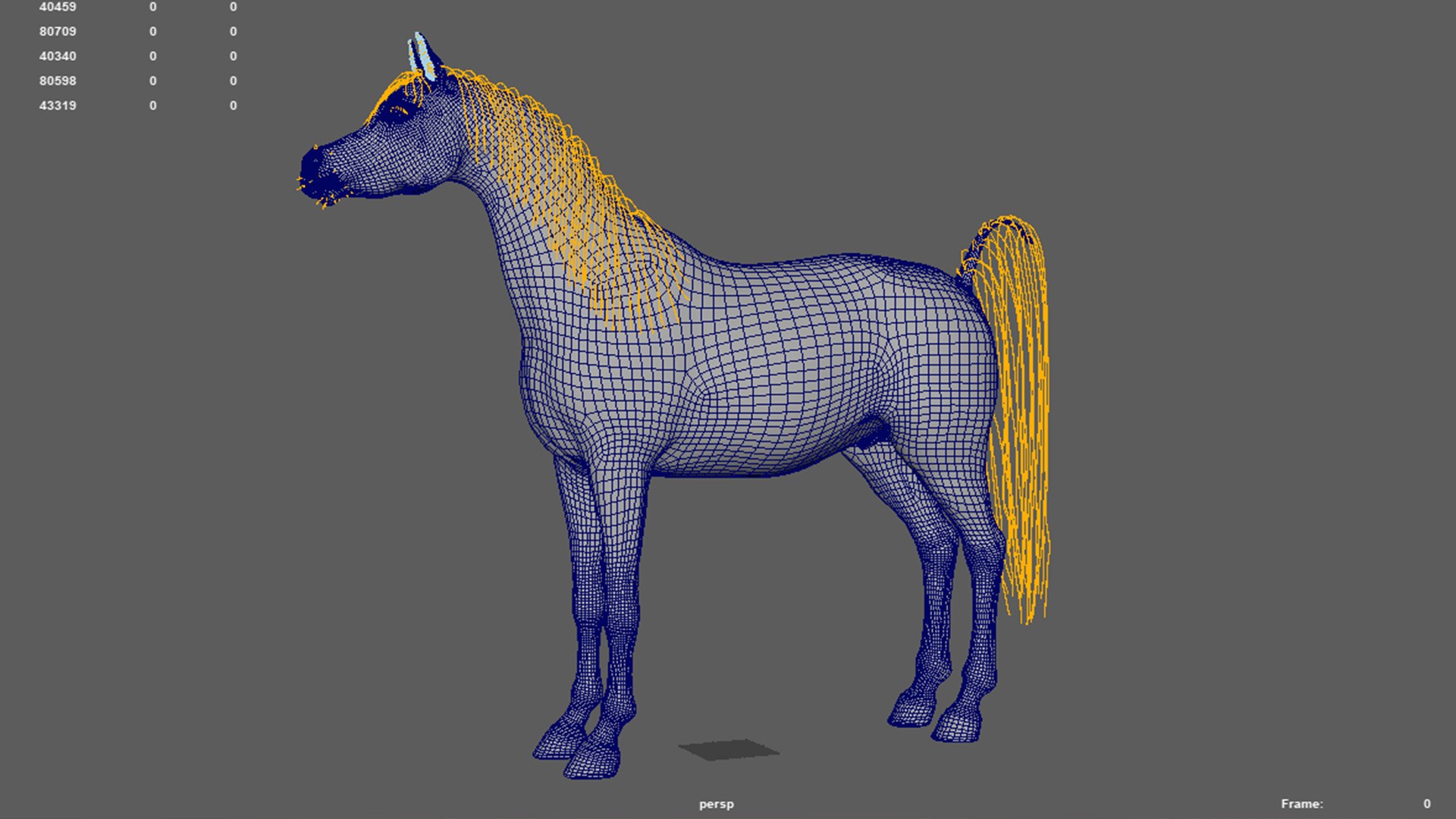 3D Arabian Horse Rig - TurboSquid 2297733