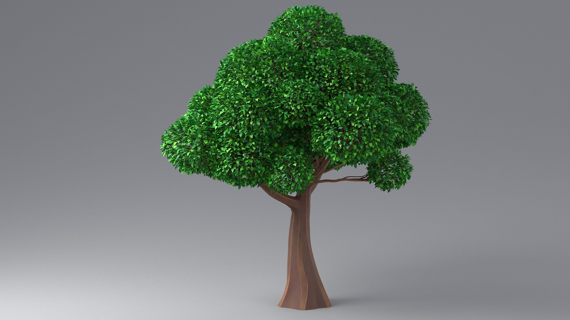 3D Cartoon Tree 6 - TurboSquid 1920506