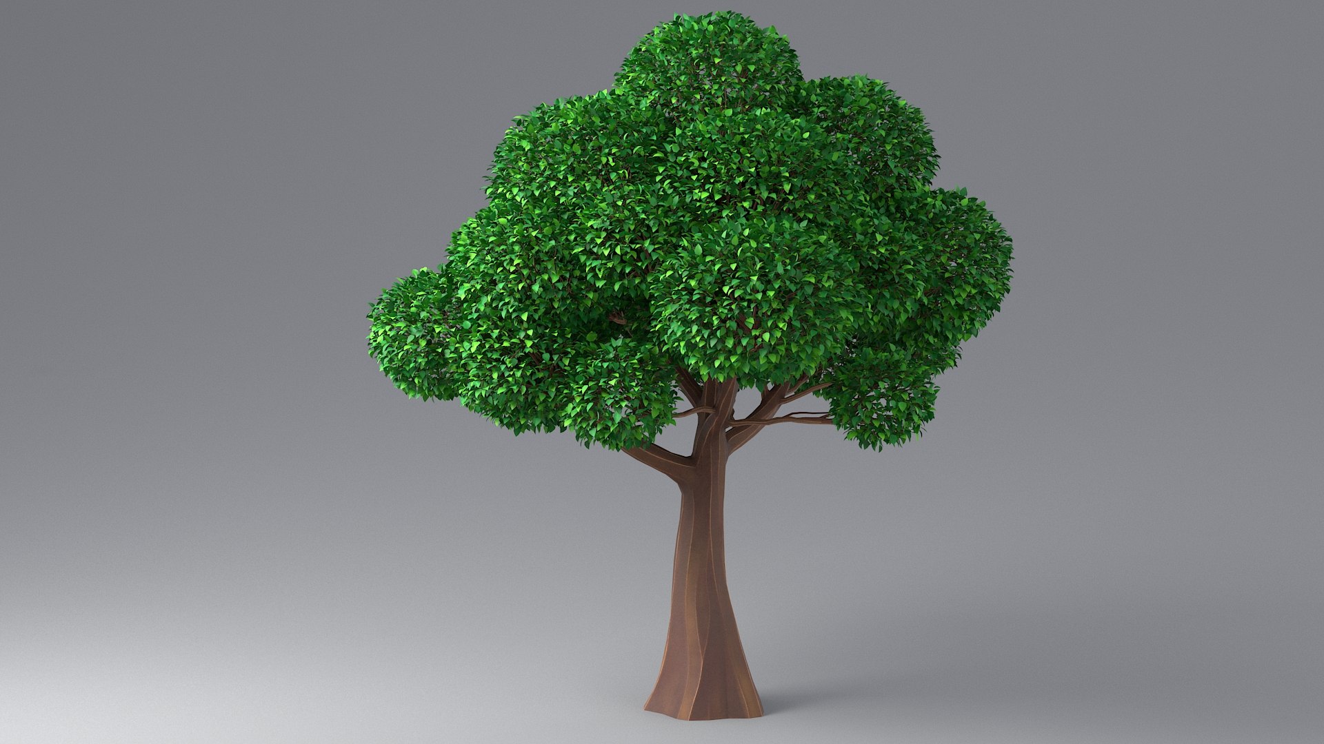 3D Cartoon Tree 6 - TurboSquid 1920506