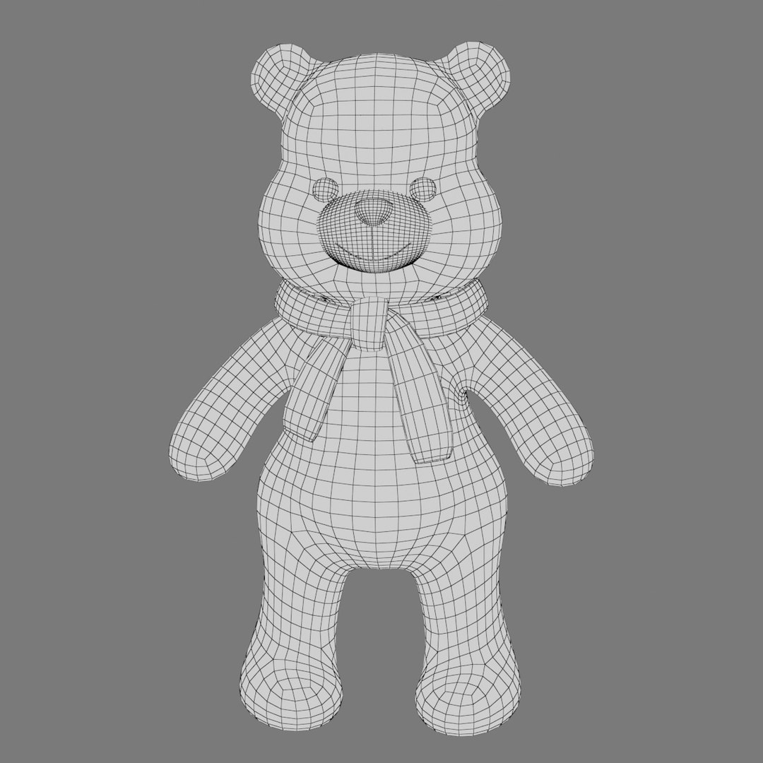 Toy Bear 3D Model - TurboSquid 1229620