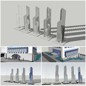 SketchUp Bank Models | TurboSquid