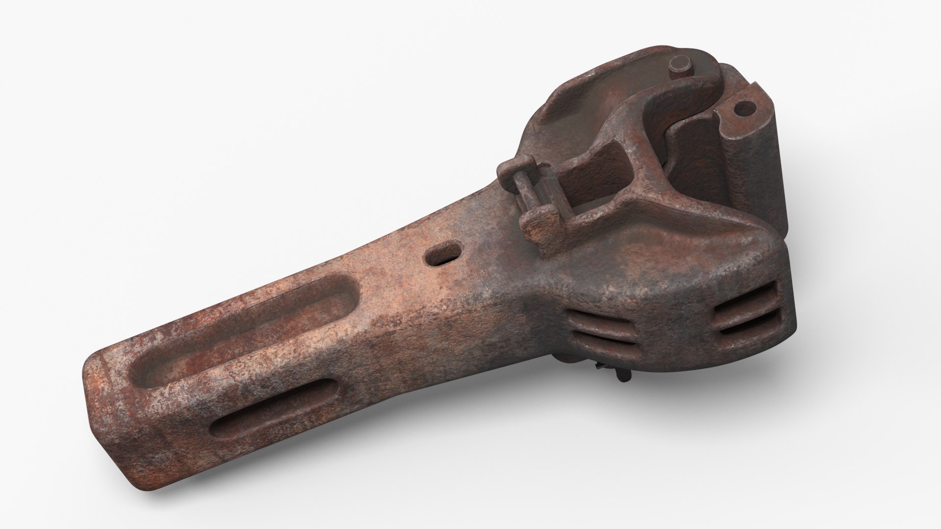 3D Railroad Coupler AAR Type E Rusty - TurboSquid 2307838