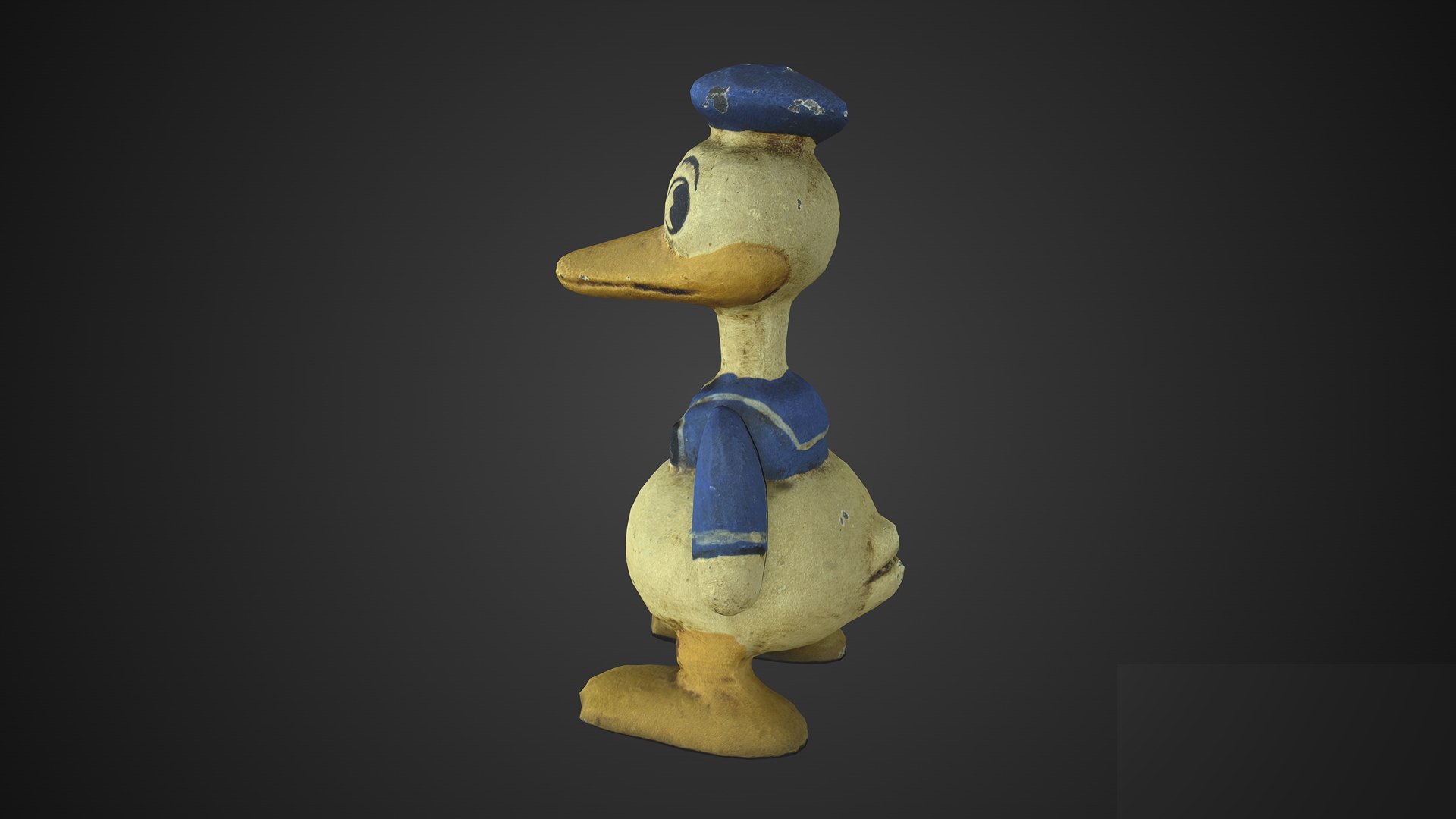 3D Model Game Ready Vintage Duck Figure - TurboSquid 2076814