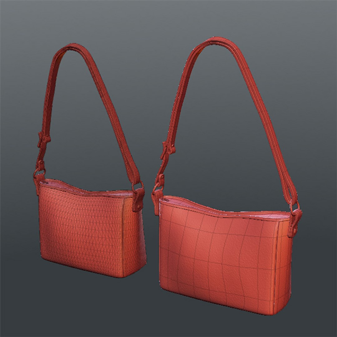 Shoulder bag 01 3D model - TurboSquid 1258937
