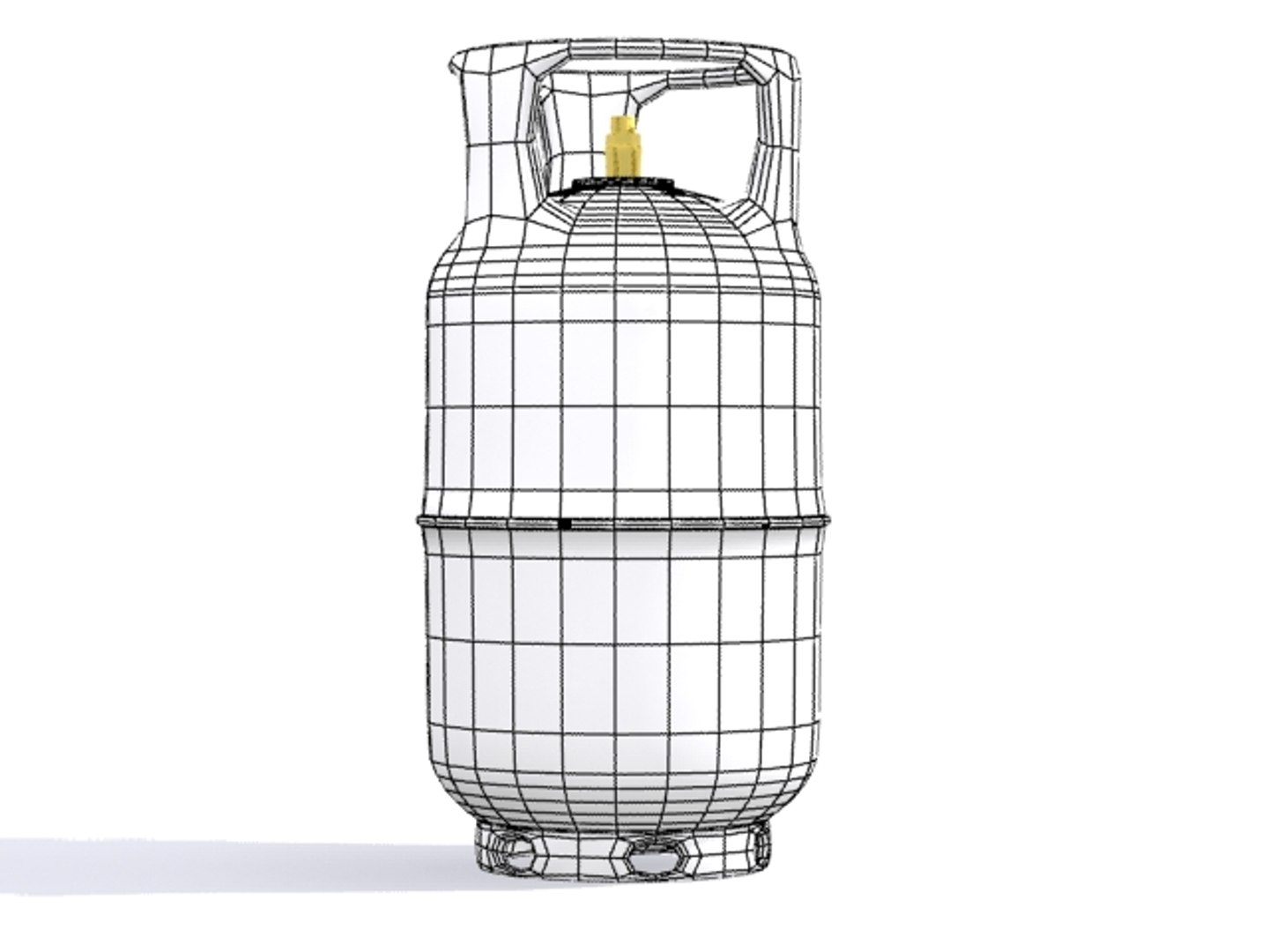 Cylinder Gas 3D Model - TurboSquid 1160381