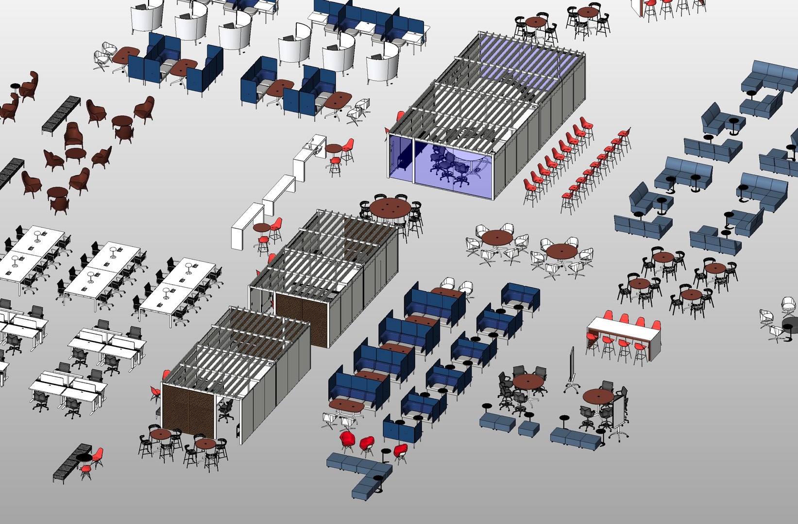 INTERIOR DECORATION FURNITURE PACK 3D Model - TurboSquid 2040724