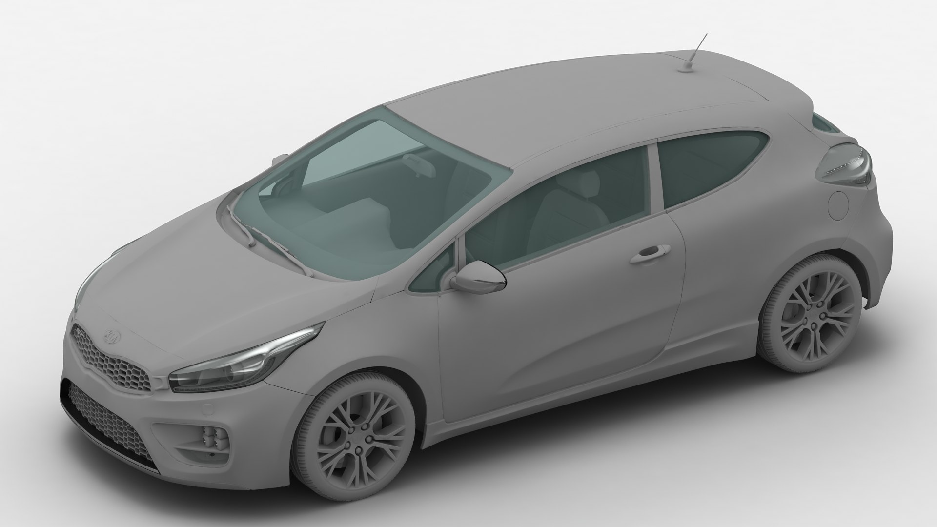 3D Kia ProCeed GT - TurboSquid 1913836