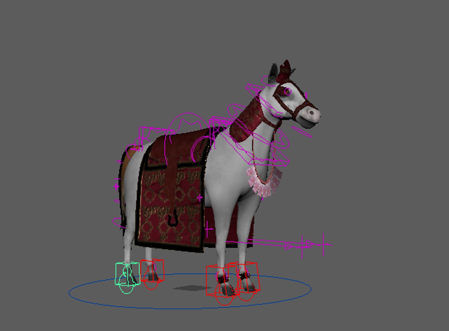 3D Indian Wedding Horse Rigged Model - TurboSquid 1617759