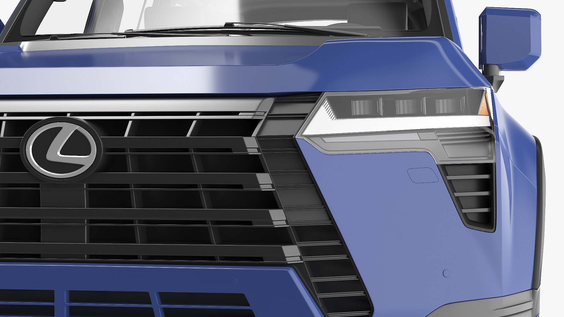 Lexus GX 550 SUV Nightfall Mica Blue 3D - TurboSquid 2327341