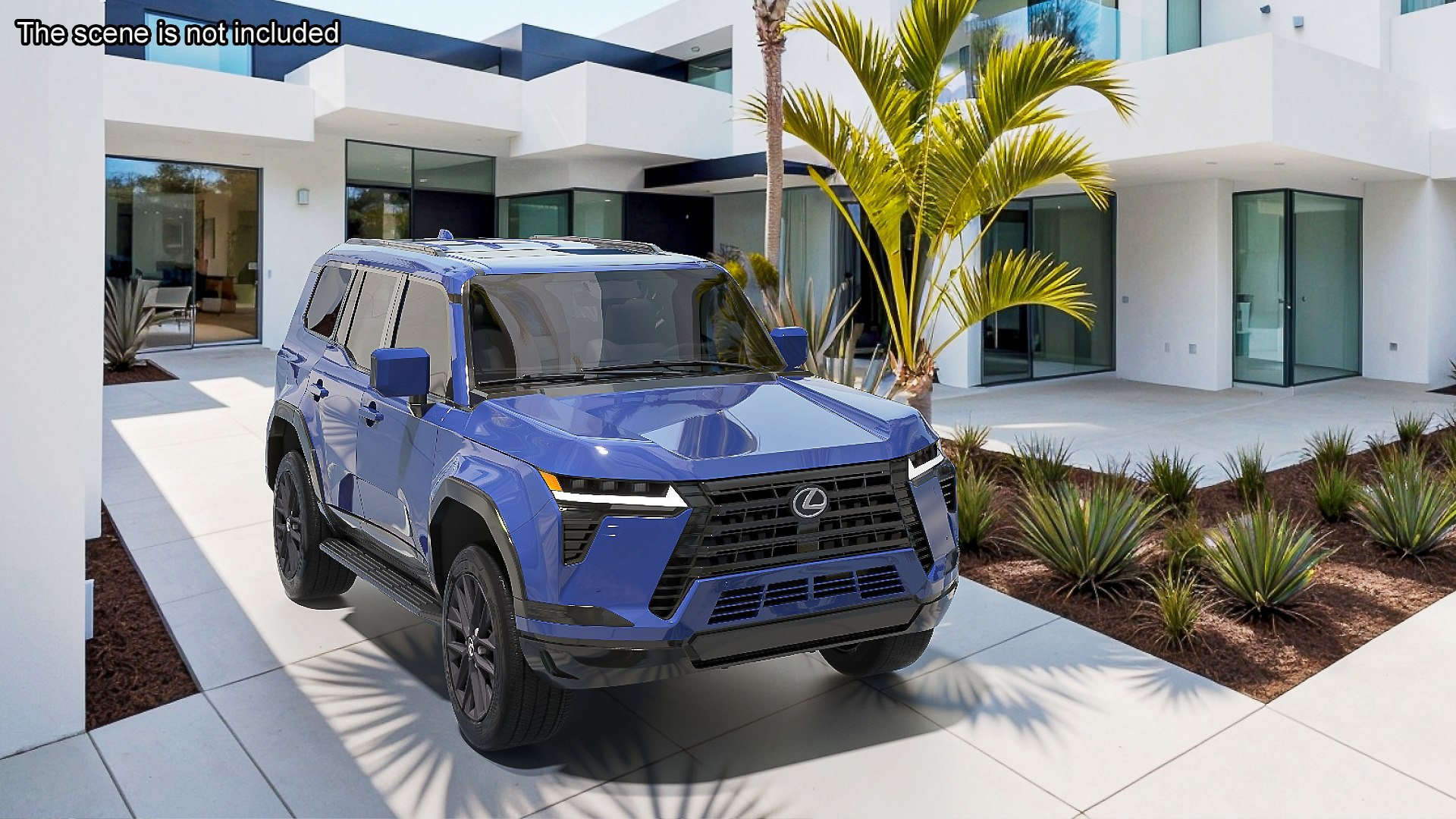 Lexus GX 550 SUV Nightfall Mica Blue 3D - TurboSquid 2327341